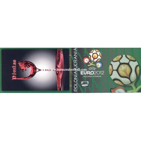 Spanish publicity football calendar UEFA Euro 2012