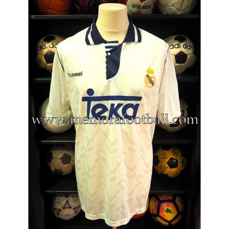 "CHENDO" Real Madrid CF 1992-93 match worn shirt