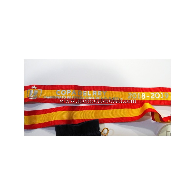 FC Barcelona Copa del Rey 2018-19 Runner-up medal