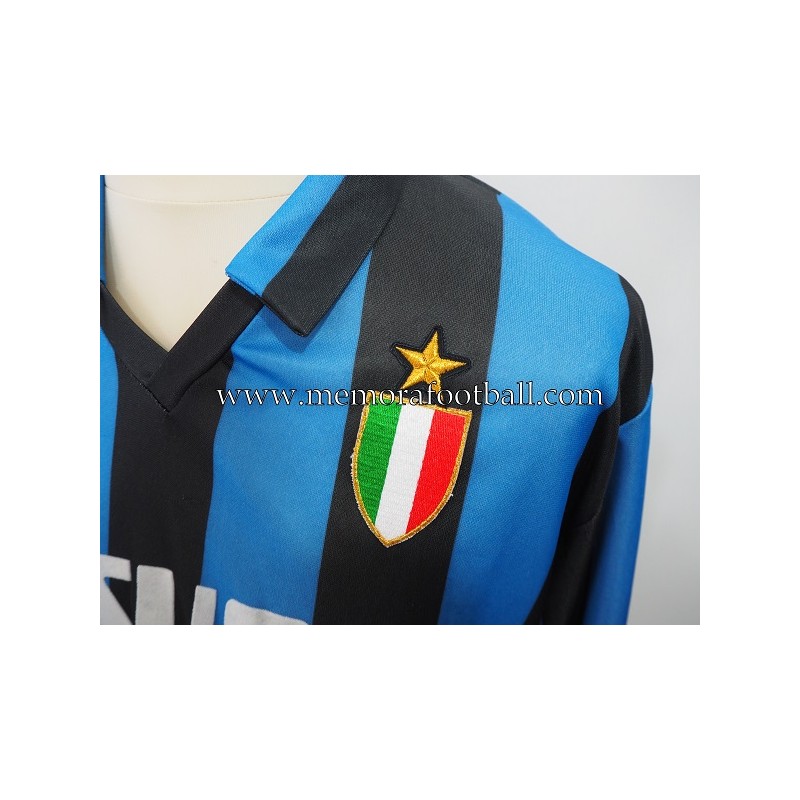 LOTHAR MATTHÄUS 1989-90 FC Inter match worn shirt