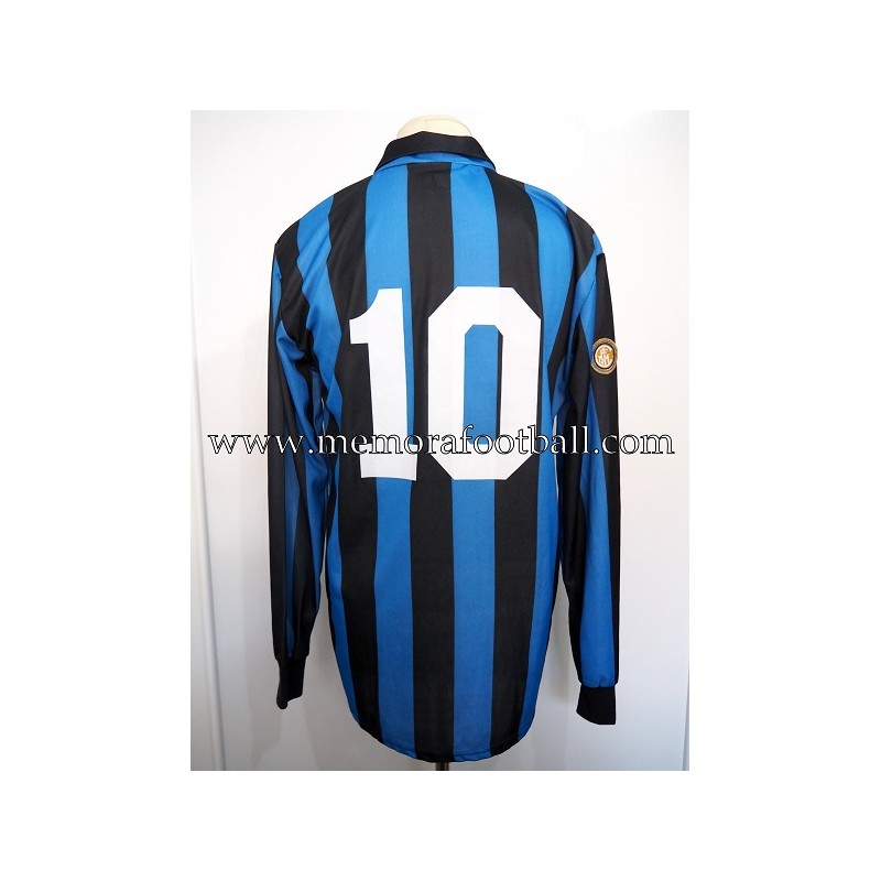 LOTHAR MATTHÄUS 1989-90 FC Inter match worn shirt