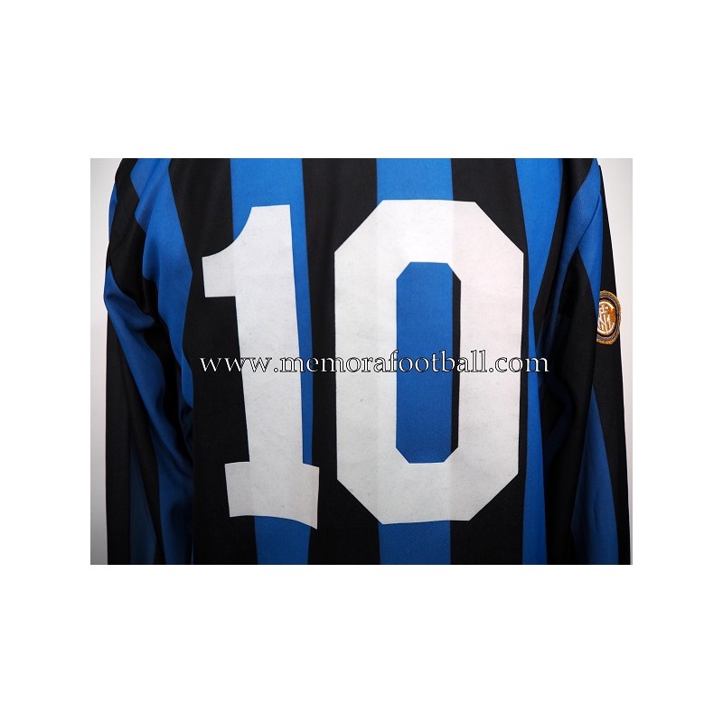 LOTHAR MATTHÄUS 1989-90 FC Inter match worn shirt