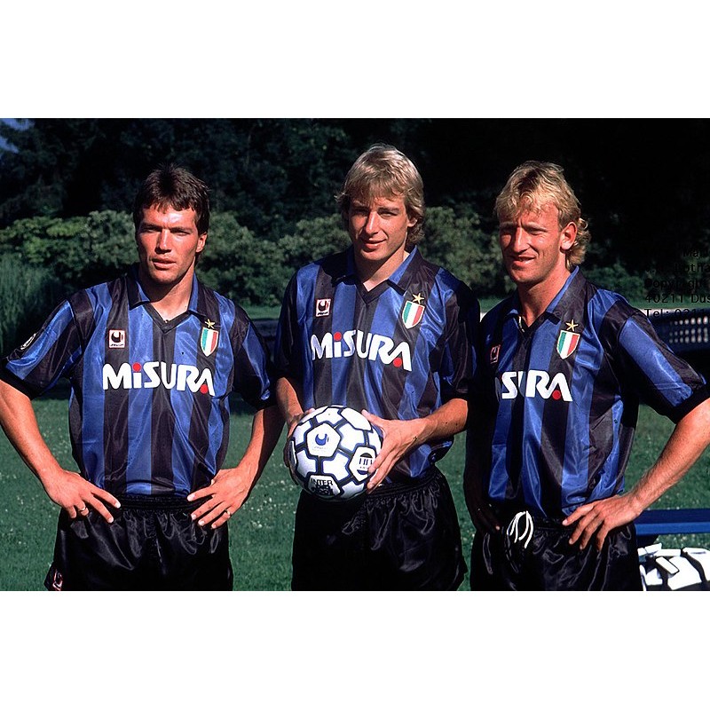 LOTHAR MATTHÄUS 1989-90 FC Inter match worn shirt