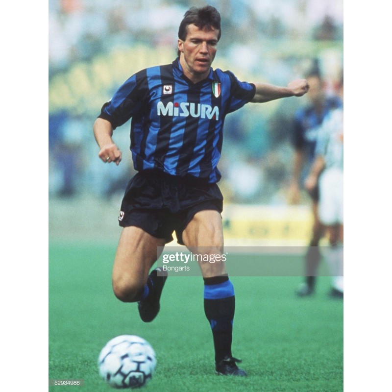 LOTHAR MATTHÄUS 1989-90 FC Inter match worn shirt