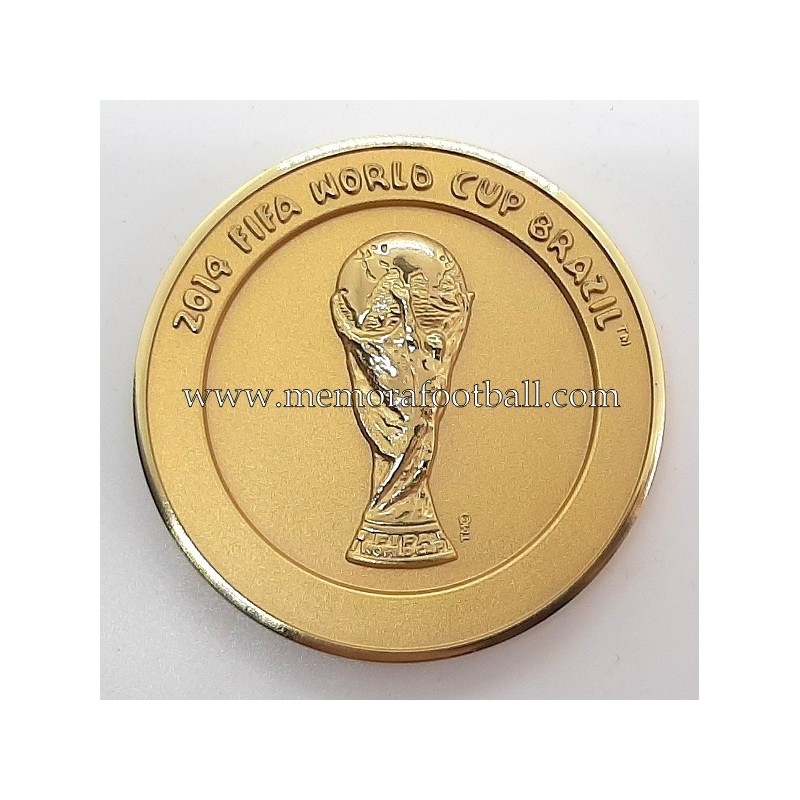 2014 FIFA World Cup Brazil Official Participant Medal