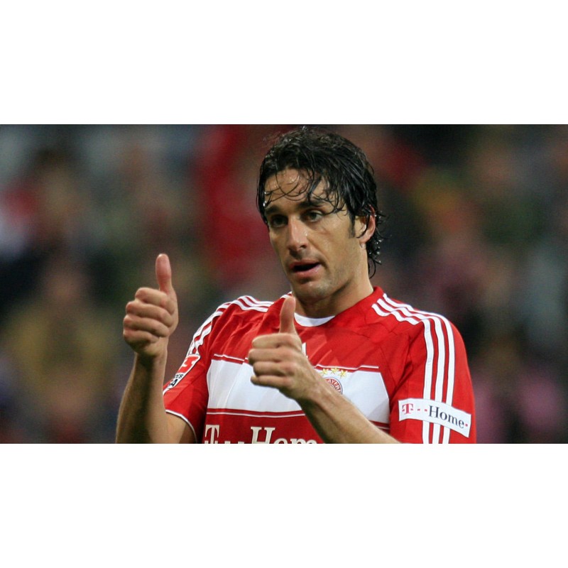 LUCA TONI Bayern München 2007-2008 BundesLiga signed match worn shirt