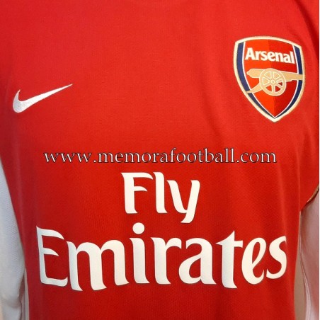 BAPTISTA Arsenal FC 2006-07 Champions League match worn shirt