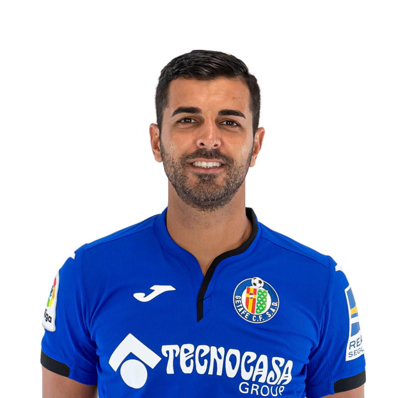 ÁNGEL Getafe CF LFP 2020-21 signed match worn shirt
