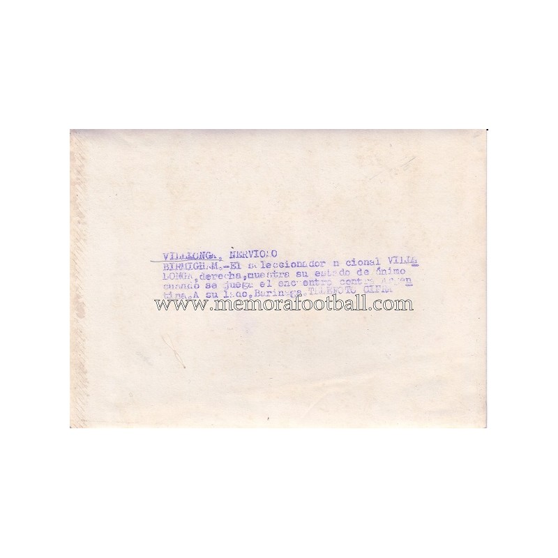 Photo of JOSÉ VILLALONGA Spanish Manager, 1966 FIFA World Cup