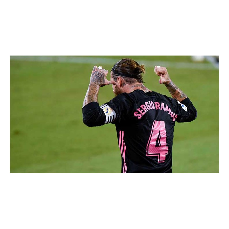 SERGIO RAMOS Real Madrid CF 2020-2021 LFP match-issued shirt