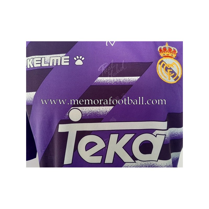FERNANDO REDONDO Real Madrid 1995-1995 match worn shirt