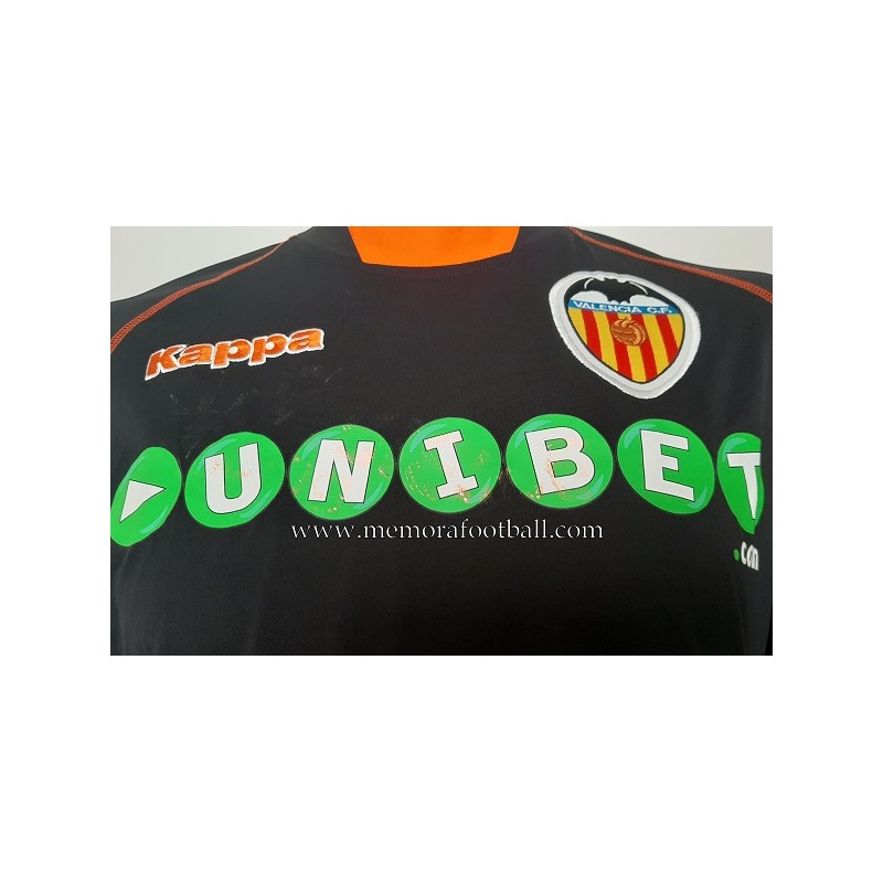 ALEXIS Valencia CF 2009-2010 LFP match worn shirt