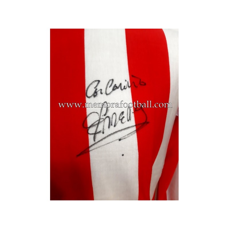 Football shirt signed by ENZO FERRERO