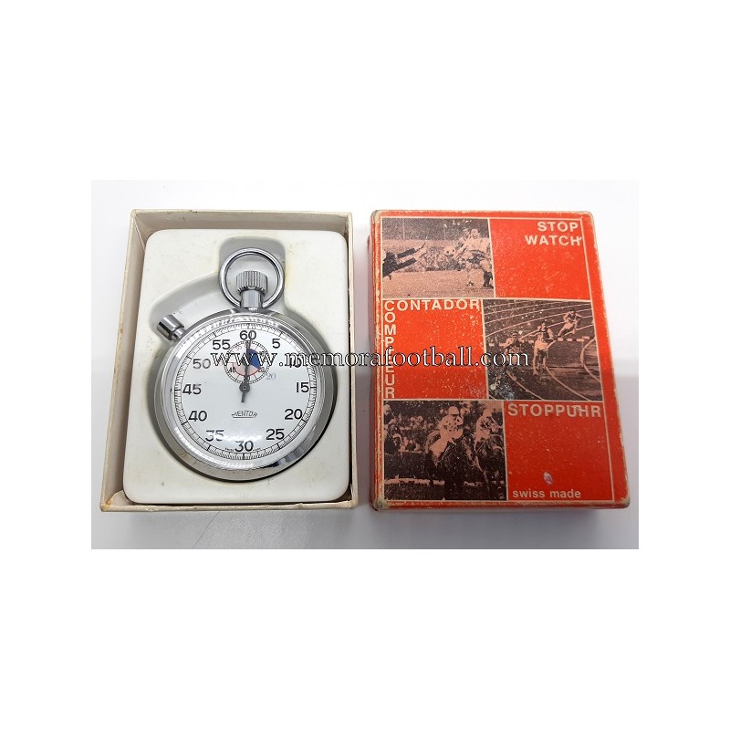 Stop watch of the Spanish referee Manuel López Samper 20-07-1974