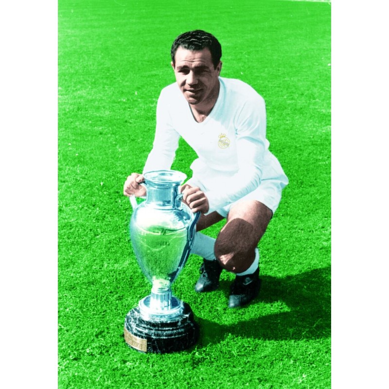 JOSEITO Real Madrid CF Continental gold and enamel 1958 European Cup ...