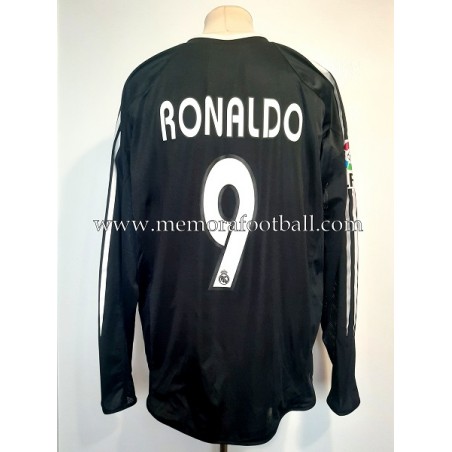 RONALDO NAZARIO #9 Real Madrid CF 2004-2205 LFP away match unworn shirt