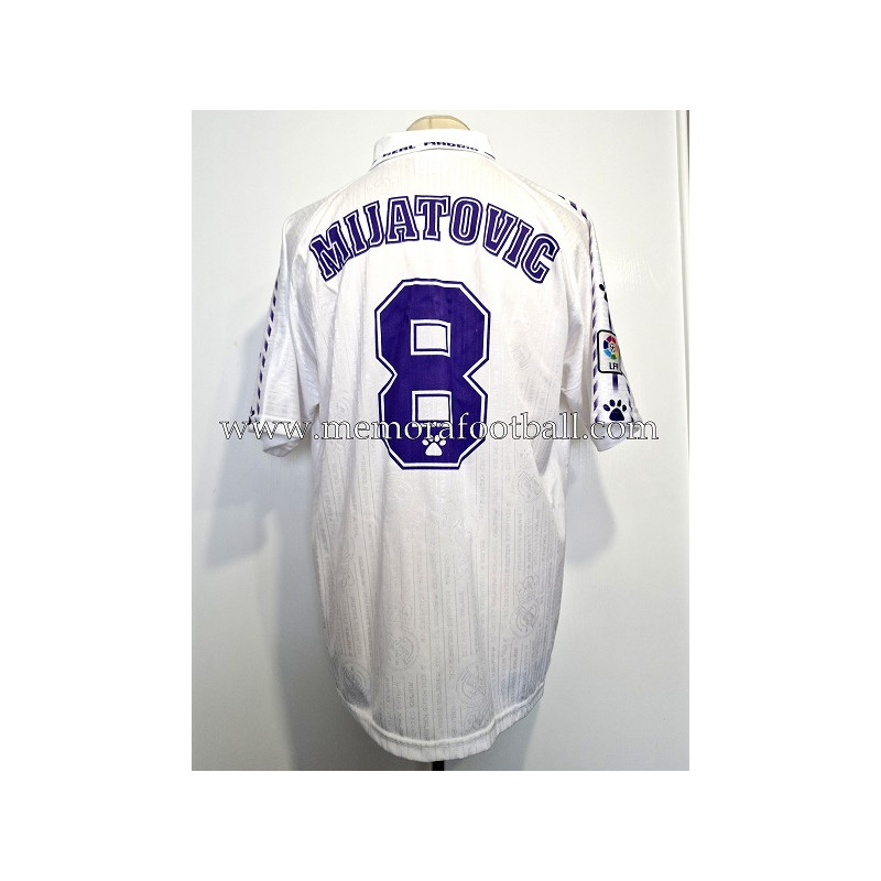 MIJATOVIC Real Madrid CF 1996-97 match worn shirt