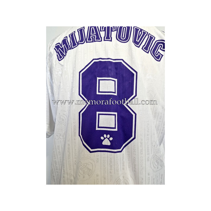 MIJATOVIC Real Madrid CF 1996-97 match worn shirt