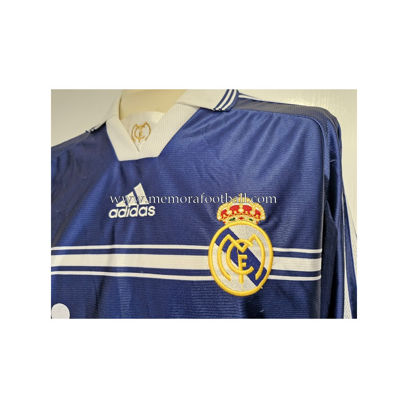 ROBERTO ROJAS Real Madrid CF 1998-99 match worn shirt