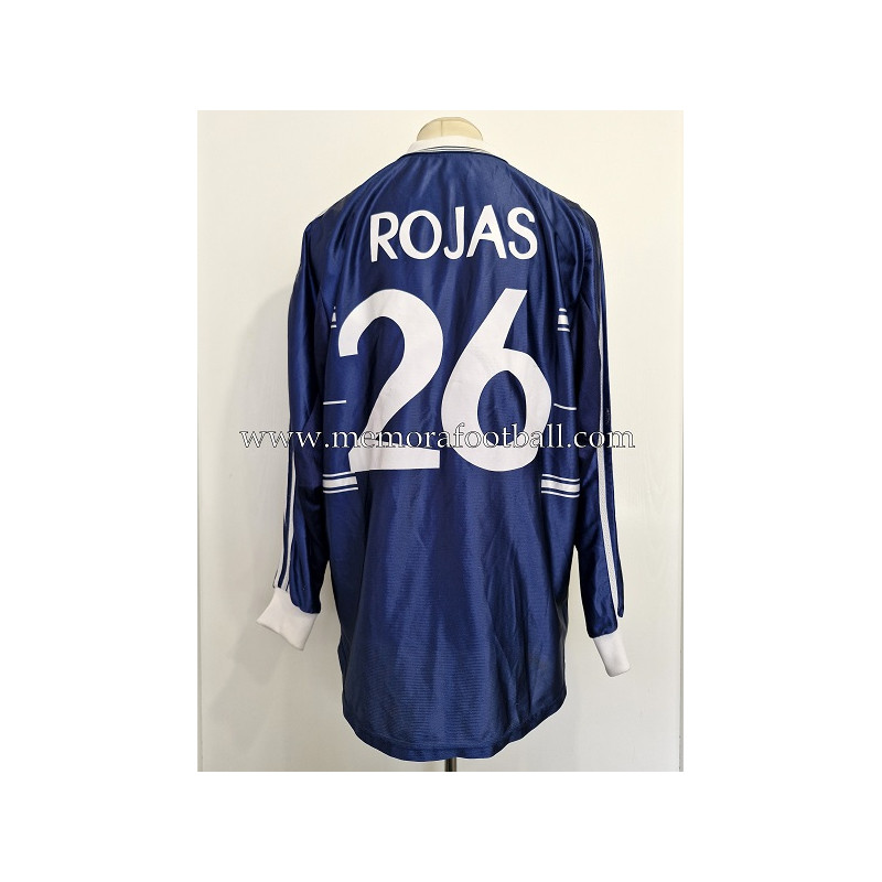 ROBERTO ROJAS Real Madrid CF 1998-99 match worn shirt