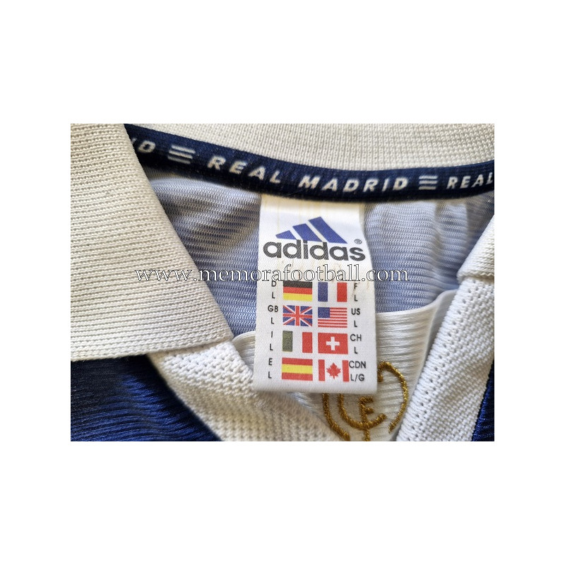 ROBERTO ROJAS Real Madrid CF 1998-99 match worn shirt