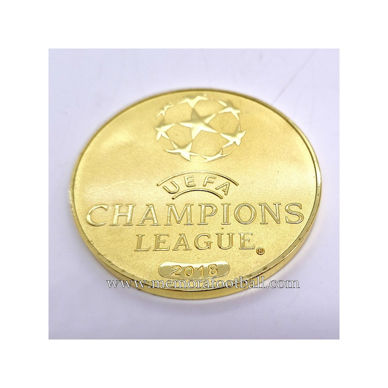 Medalla conmemorativa Real Madrid CF 2018 UEFA Champions League