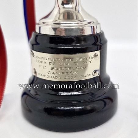FC Barcelona 2024-2025 Spanish FA Cup Trophy (Copa de S.M. El Rey)